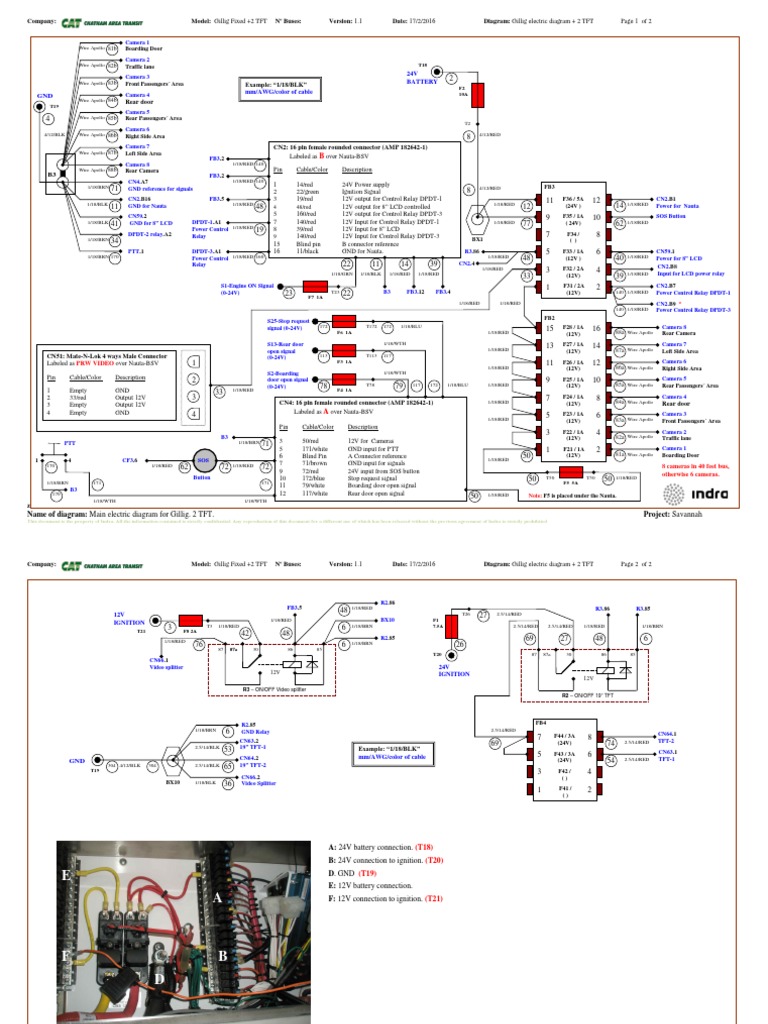 Gillig Electric Diagram 2 TFT Overview | PDF | Manufactured Goods ...