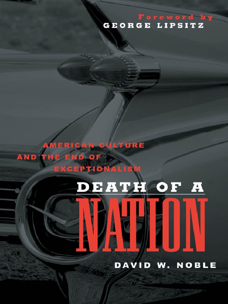 (David W. Noble) Death of A Nation American Culture | PDF | Paradigm ...