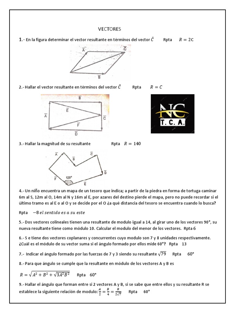 Vectores 2021 | PDF | Vector Euclidiano