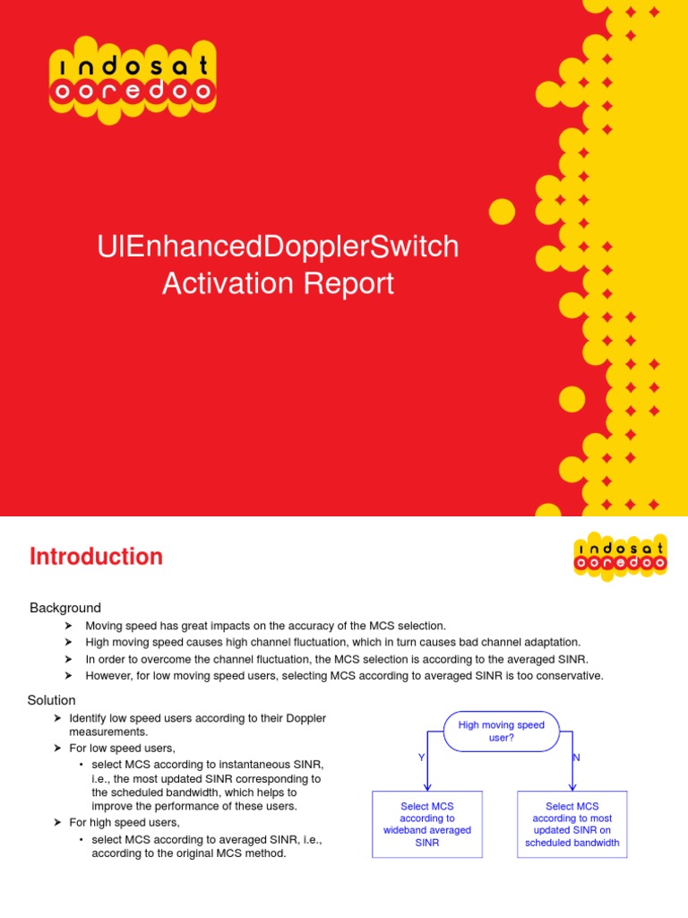 Ul Scheduler Doppler Switch | PDF | High Speed Packet Access | Wireless