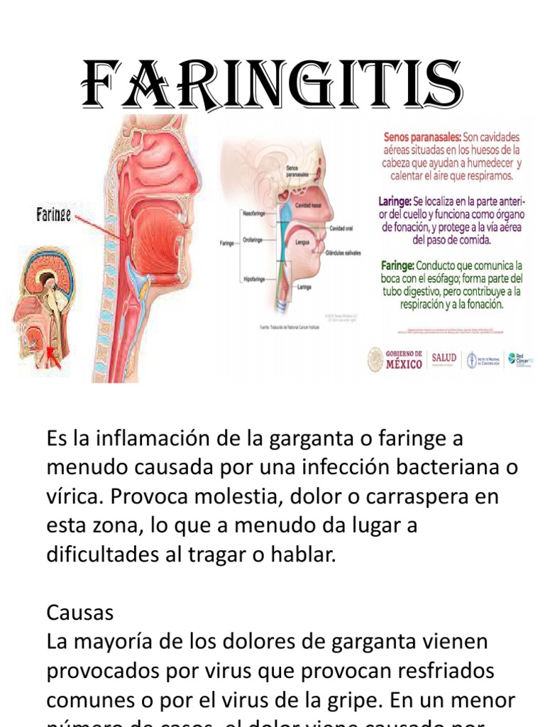 Faringitis | PDF | Resfriado comun | Medicina CLINICA