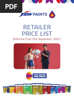 SCA Water Chart | PDF