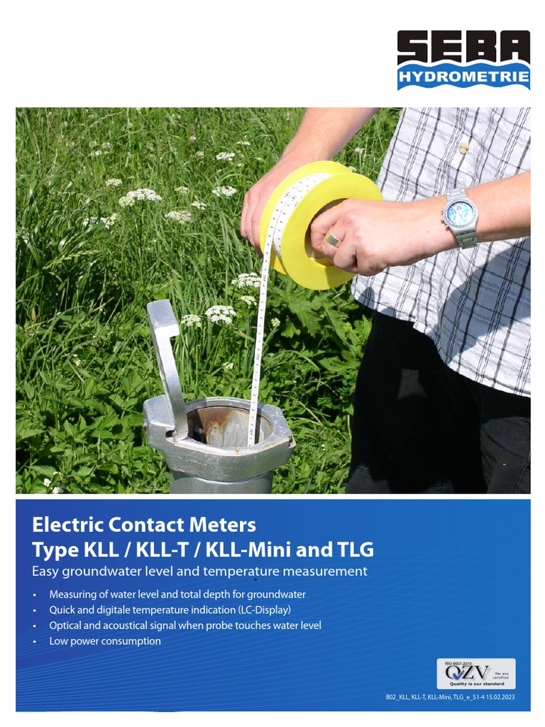 B02 KLL Electric Contact Meters e PDF | PDF | Measurement | Electricity