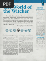 Witcher Core Manual | PDF