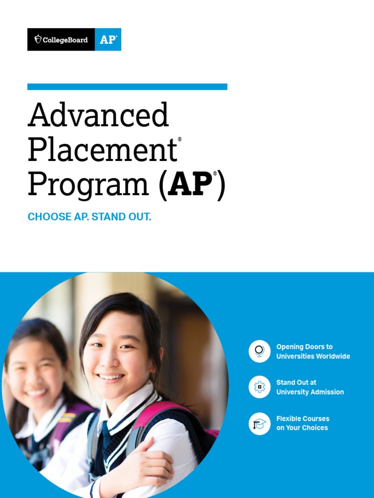 Choose Ap Brochure | PDF | Advanced Placement | Standardized Tests