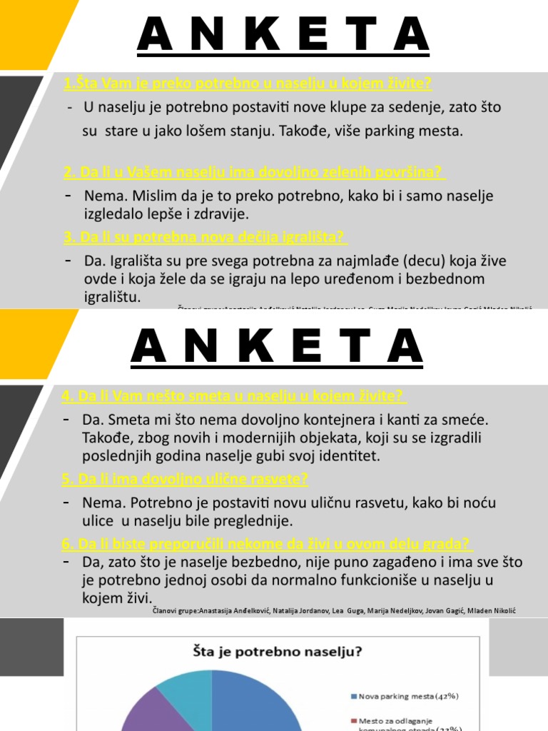 ANKETA | PDF