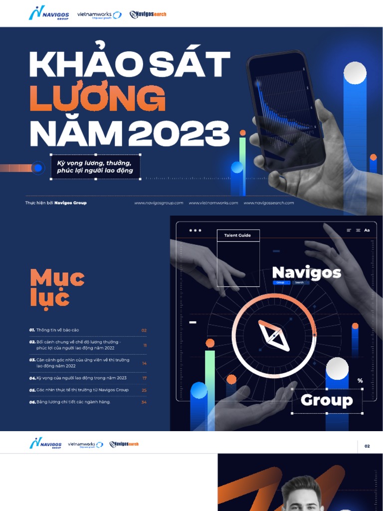 Khảo sát lương 2023- VN PDF | PDF