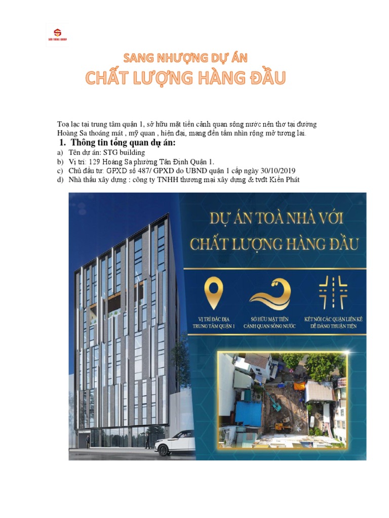Sang Như NG STG Building | PDF