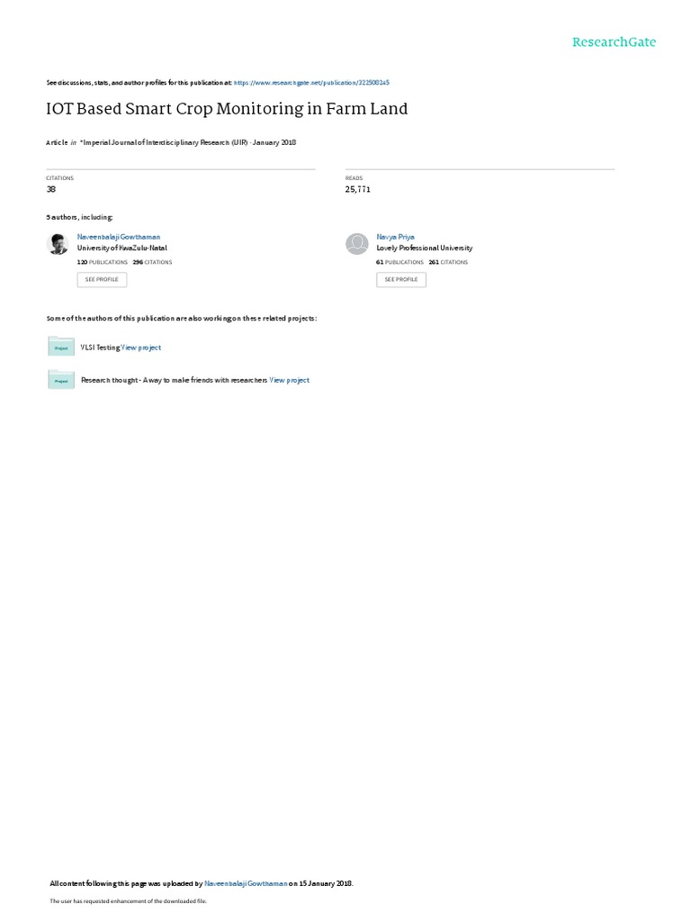 013 PDF | PDF | Internet Of Things | Arduino