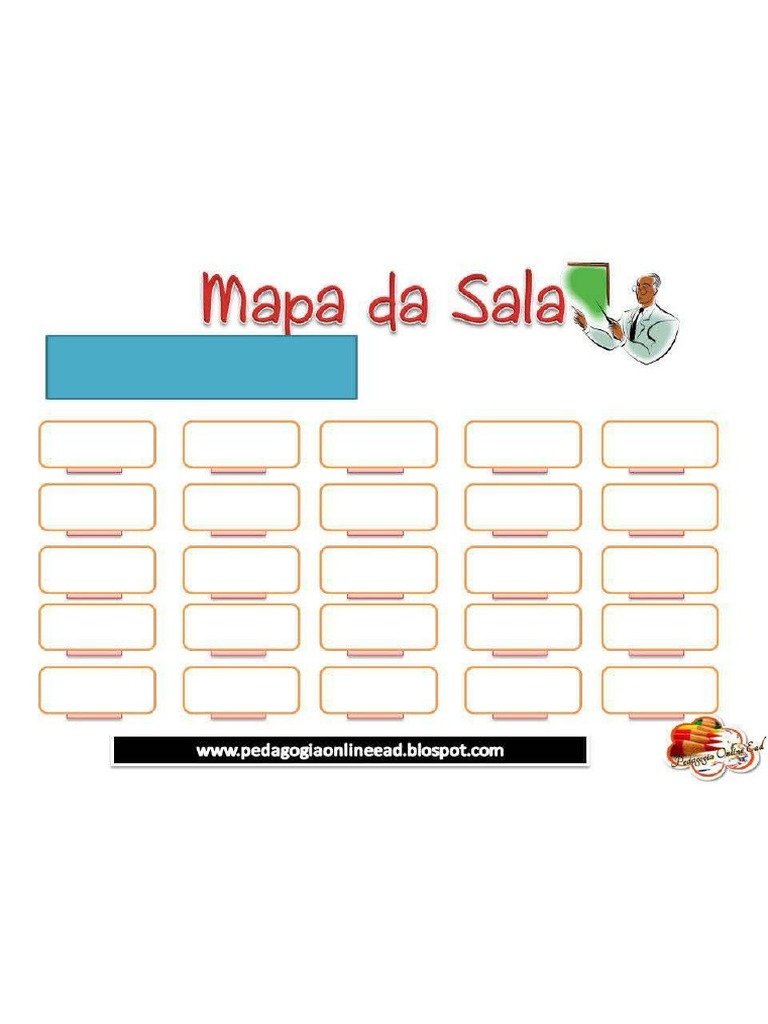 Mapa Da Sala 2023 | PDF