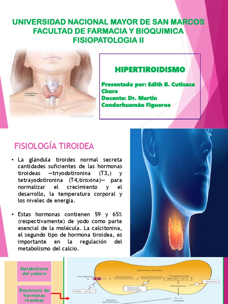 Hipertiroidismo: Diagnóstico y Tratamiento | PDF | Hipertiroidismo | Tiroides