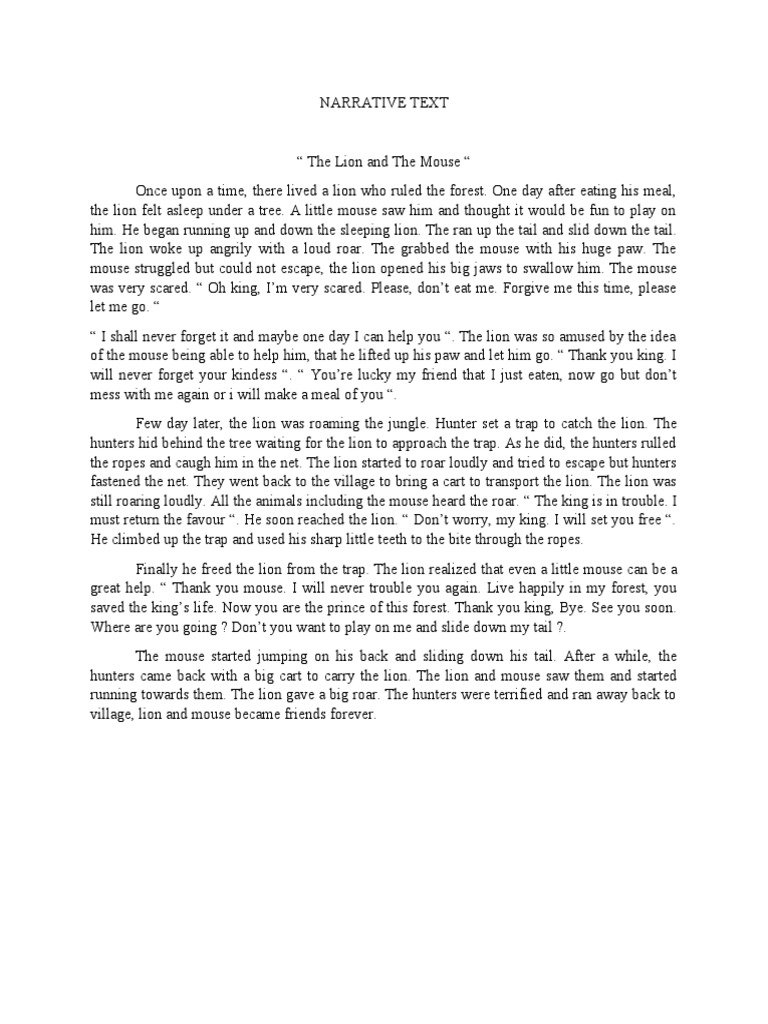 Narrative Text | PDF