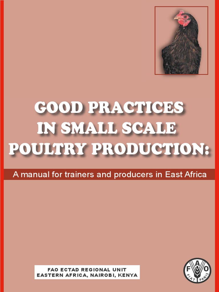 Poultry Manual For Trainers and Producers | PDF | Chicken | Poultry Farming