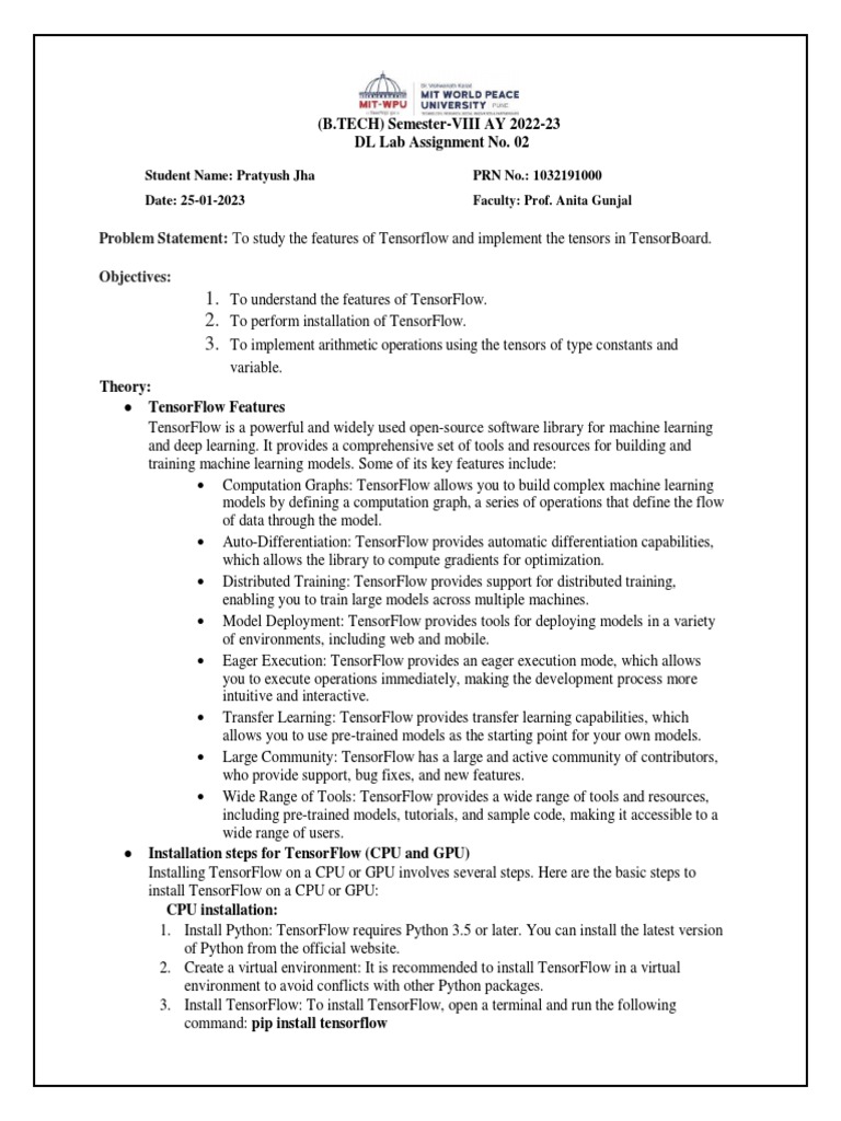 Batch 2 - PE31 - TF Install | PDF | Computer Programming | Computer Science Batch 2 - PE31 - TF Install | PDF | Computer Programming | Computer Science