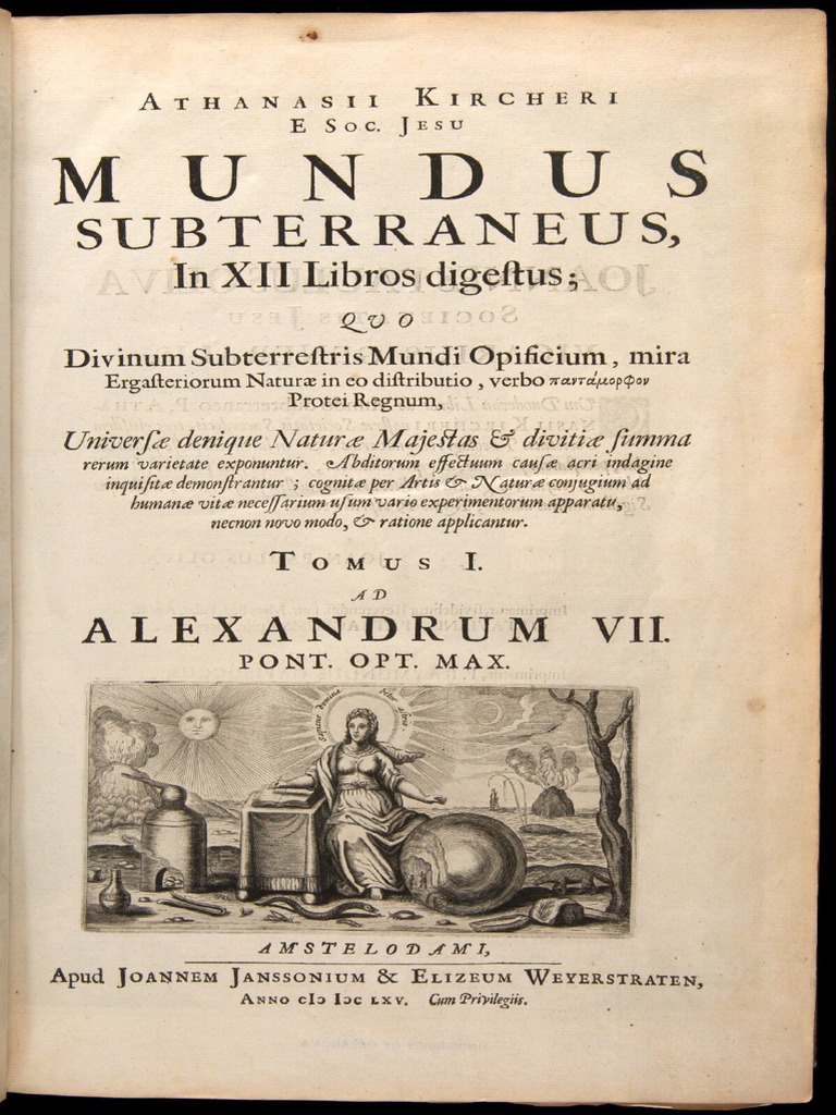 Kircher, Athanasius - Mundus Subterraneus | PDF