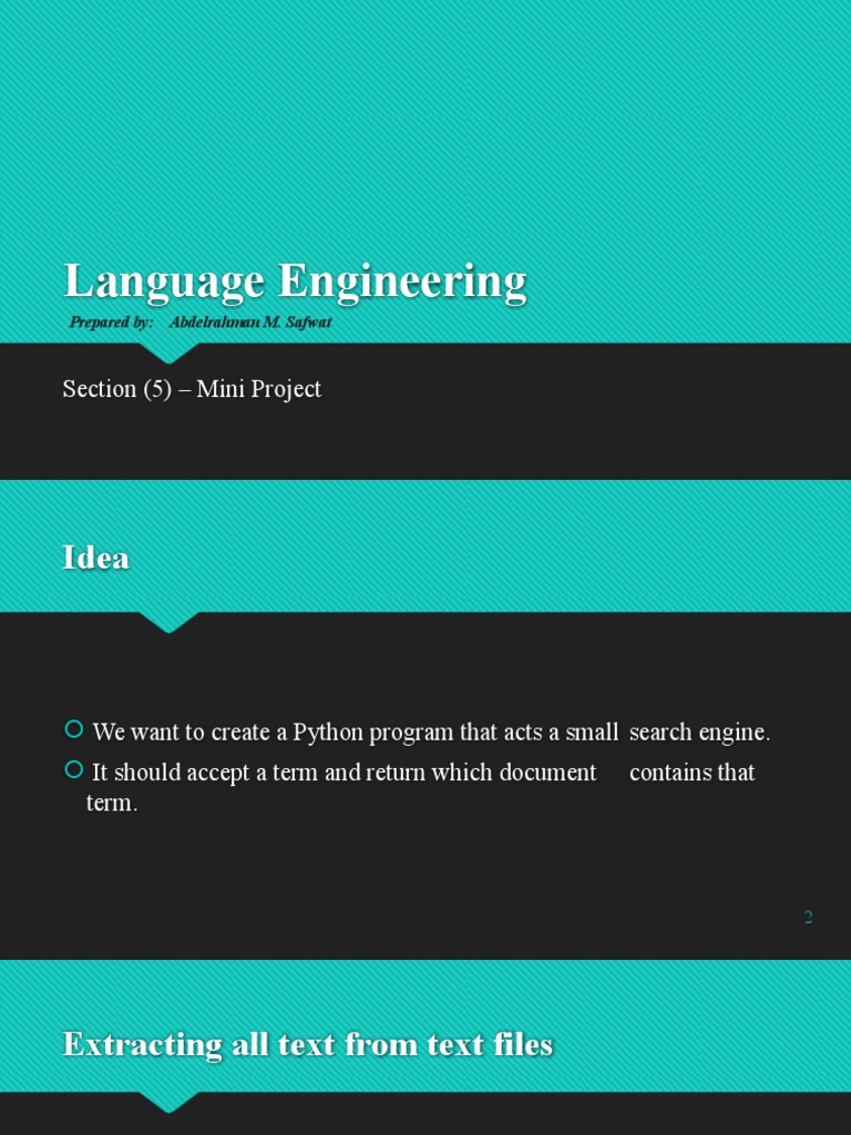 Language Engineering - Section | PDF | Grammar | Human Communication