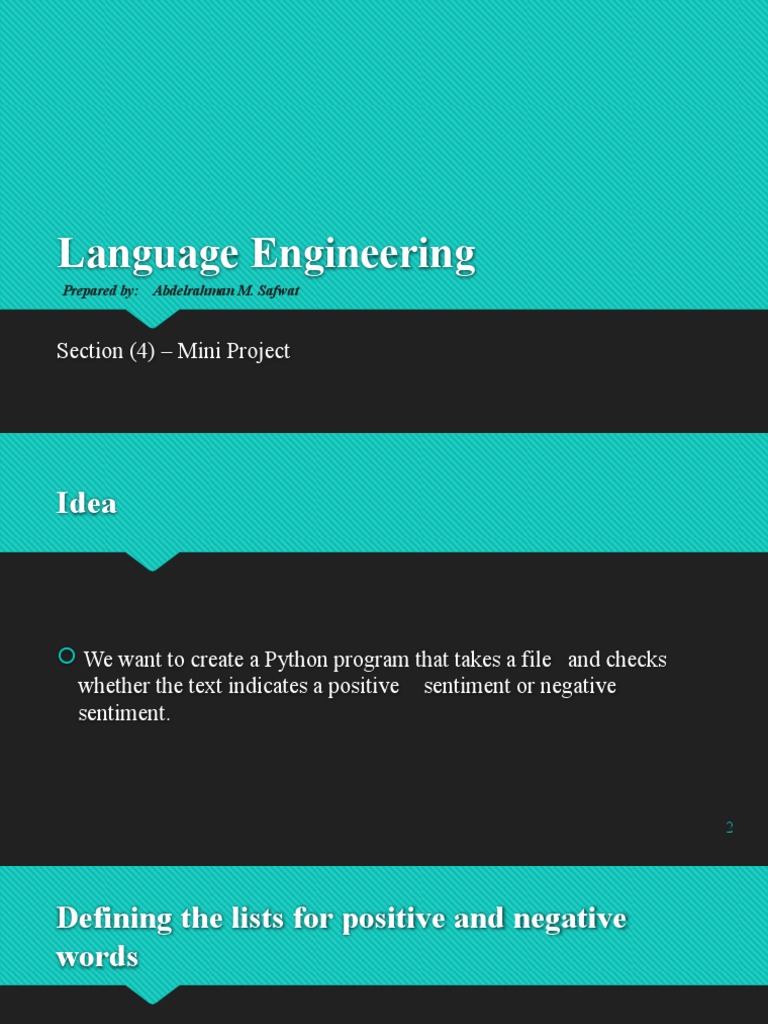 Language Engineering Section Pdf Information Science Cognitive Science 