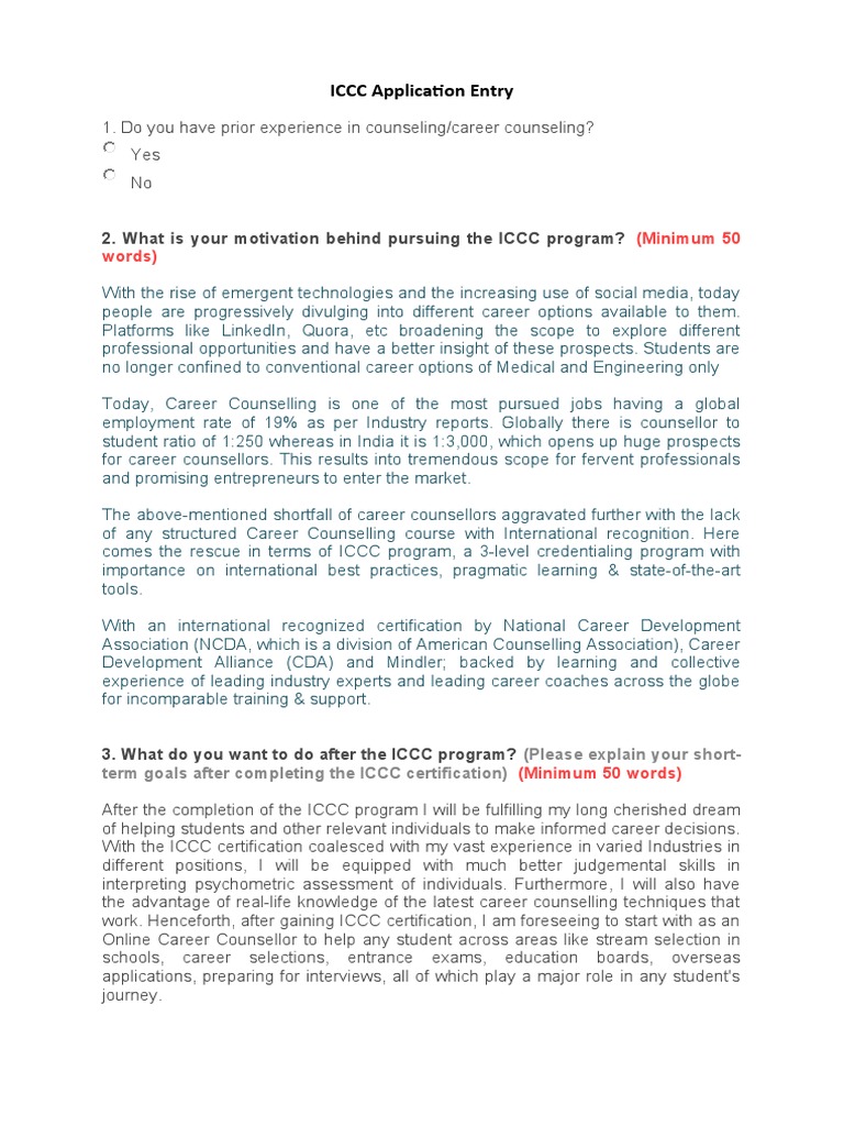 CK Iccc Questionnaires | PDF | Cognition | Behavior Modification