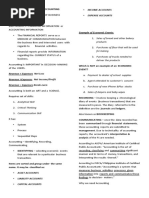FABM 1 Notes | PDF | Debits And Credits | Expense