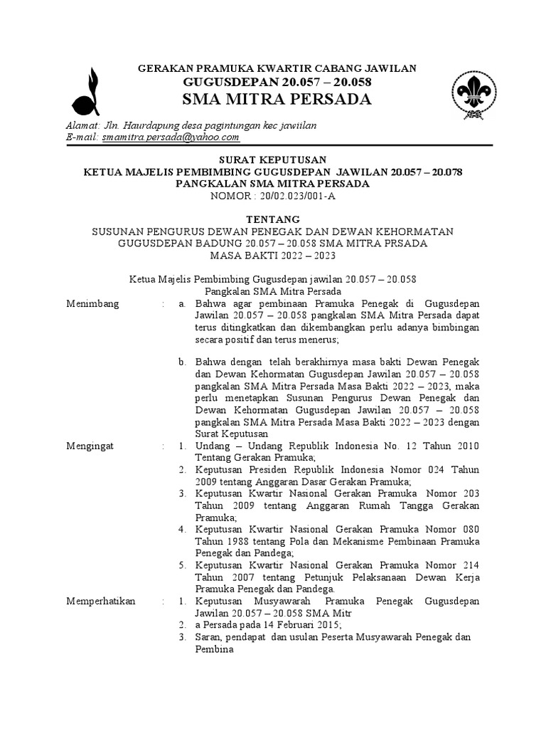 SK_DEWAN_PENEGAK_GUDEP_JAWILAN -20.057 | PDF