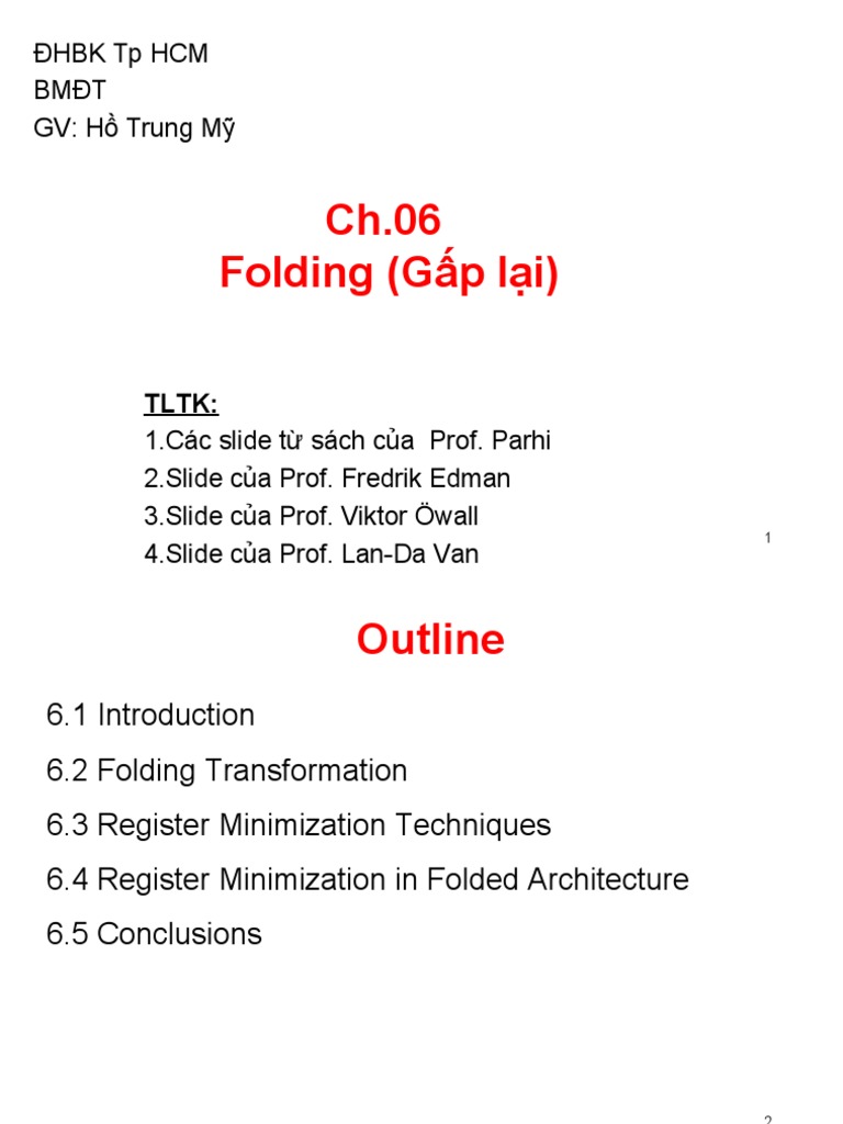 FPGA - Ch0 - Folding | PDF | Computing | Electrical Engineering