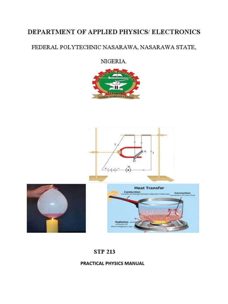 Practical Manual STP 213 | PDF | Science & Mathematics | Technology & Engineering