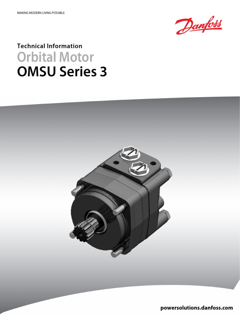 Danfoss OMSU Orbital-Motoren TI ENG | PDF | Electric Motor | Mechanical ...