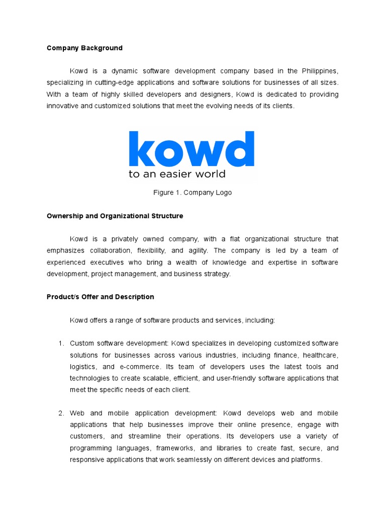 Group 4 - M1 Assignment 1 Group (International Trade and Business) Sample Company | PDF ...