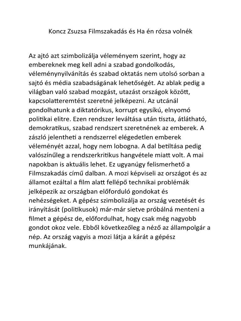 Koncz Zsuzsa Dalok | PDF