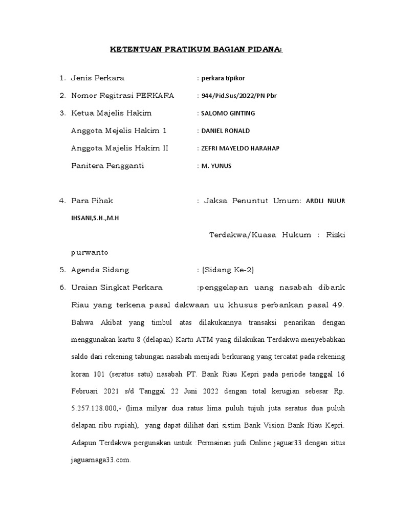 Wawancara Alfian | PDF