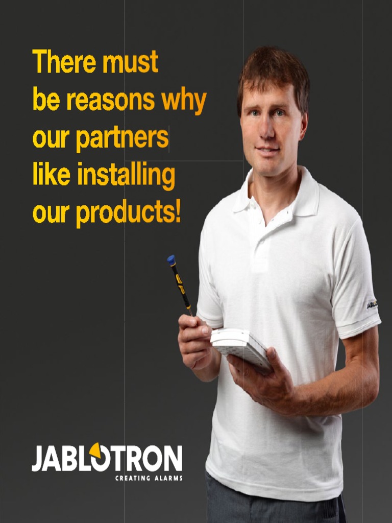 Partner Benefits of Jablotron Products | PDF | World Wide Web ...