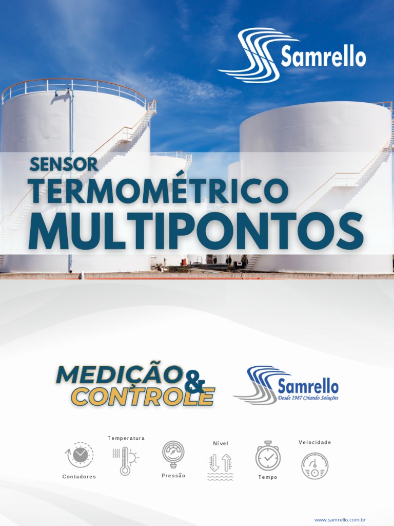 Catalogo Fita Termometrica Samrello PDF | PDF | Termopar | Medição