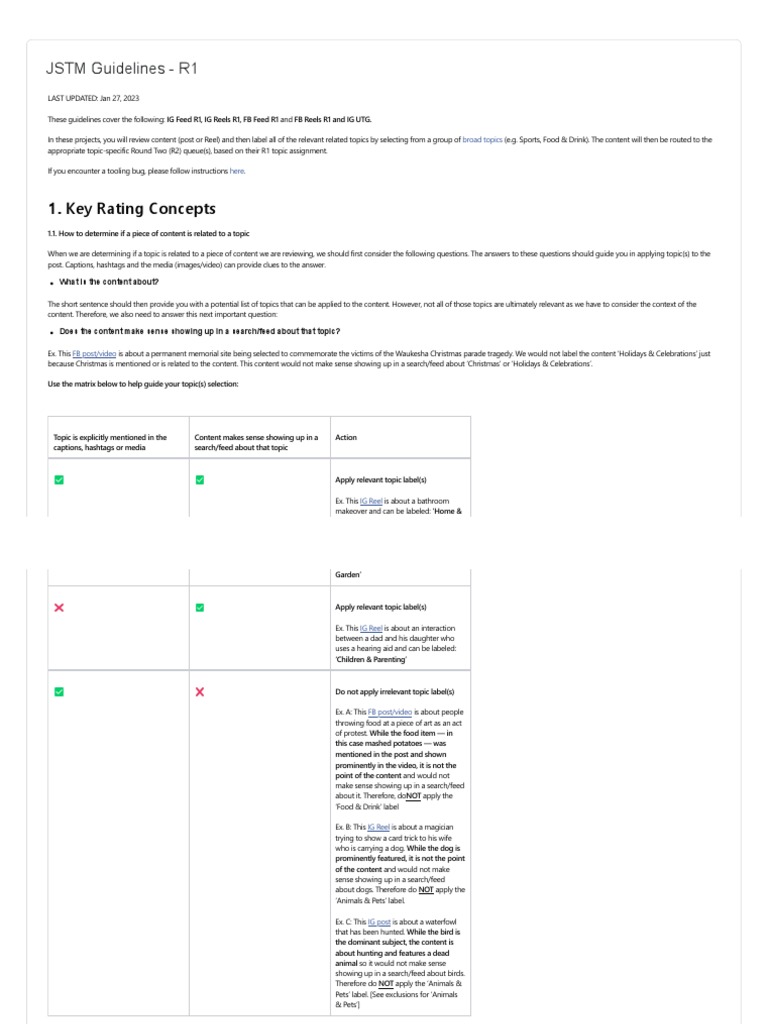 JSTM Guidelines - R1 01.30.2023 PDF | PDF | Sexual Slavery | Nudity