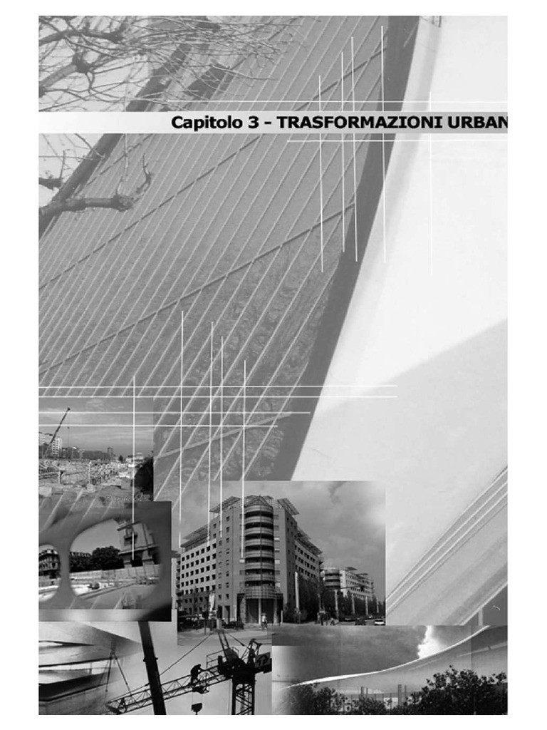 3 Trasformazioni Urbane PDF | PDF
