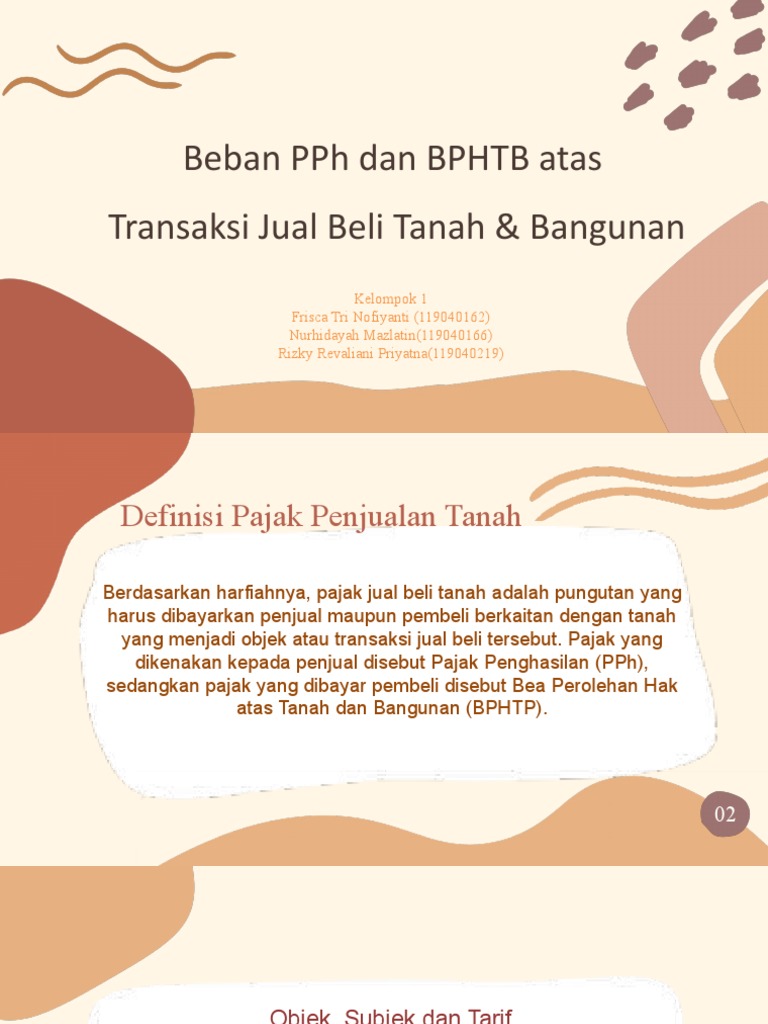 Beban PPH Dan BPHTB | PDF