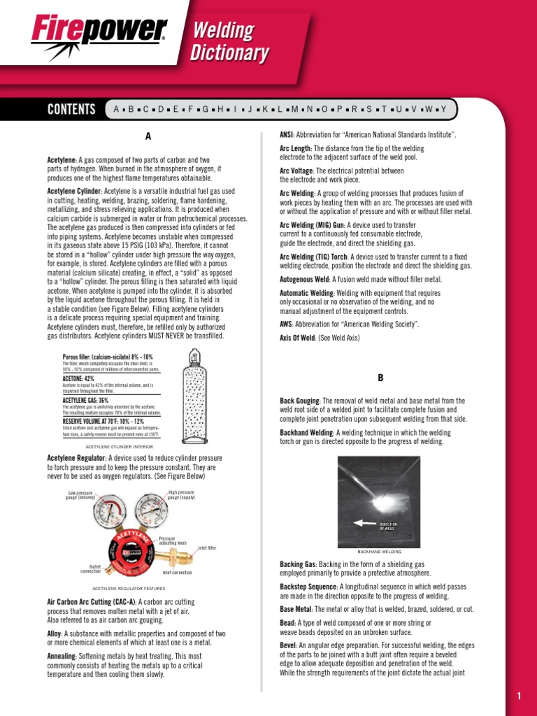 Welding Dictionary | PDF | Construction | Welding