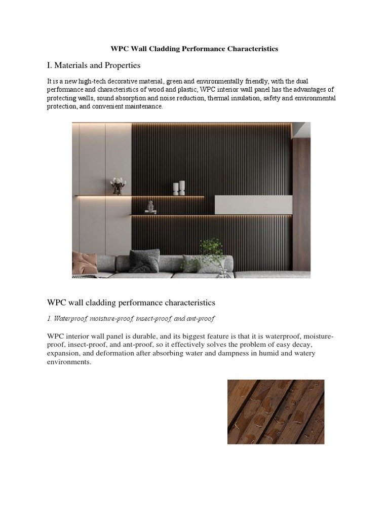 Wpc Specification Download Free Pdf Building Insulation Wall