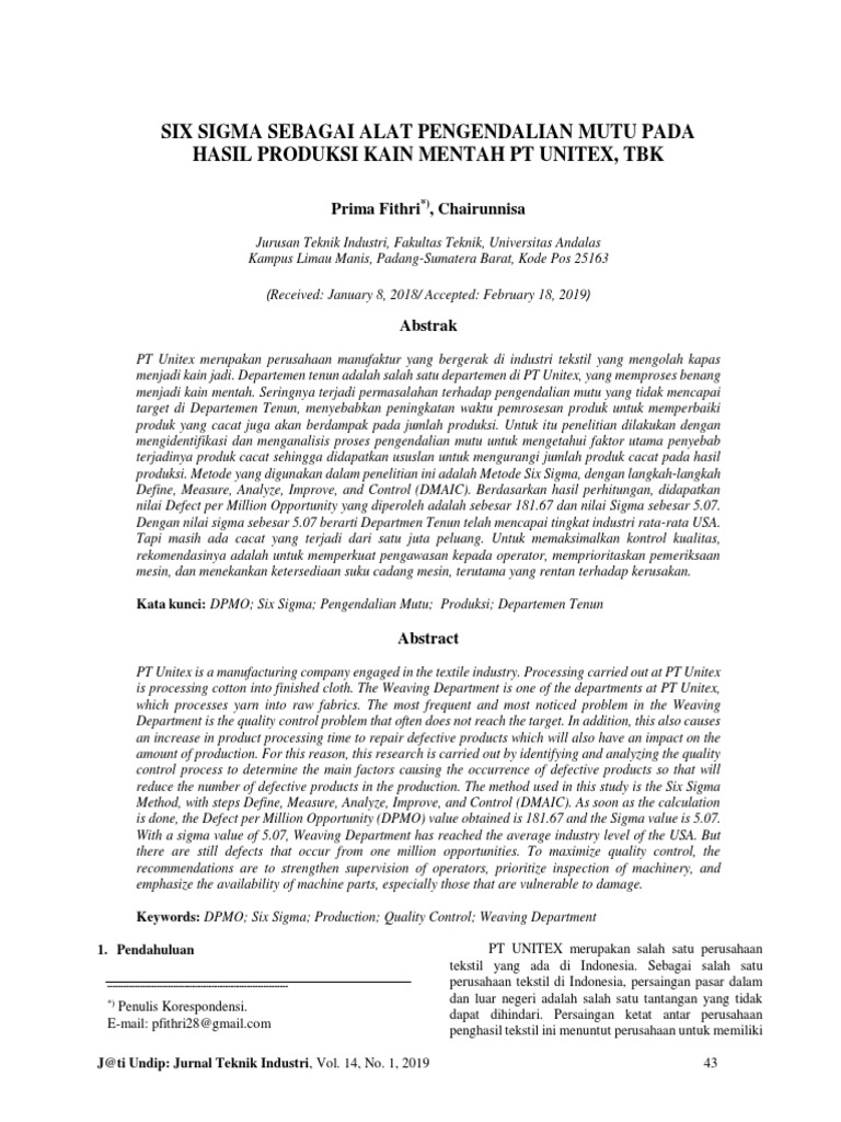 jurnal six sigma.pdf | PDF