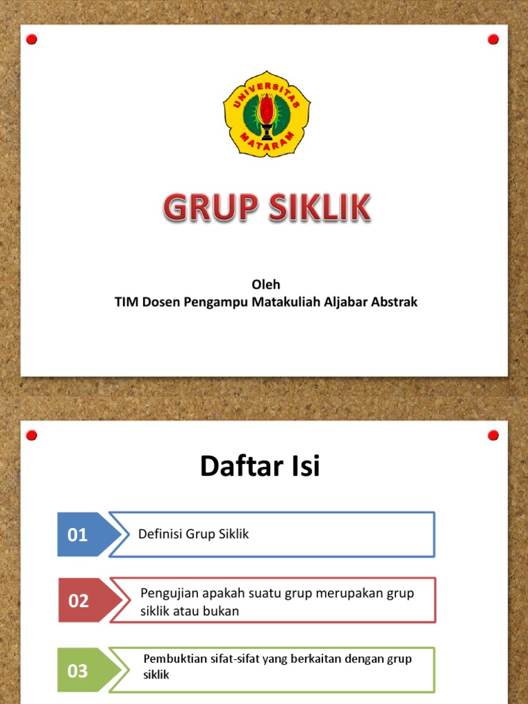 Bab 3. Grup Siklik | PDF