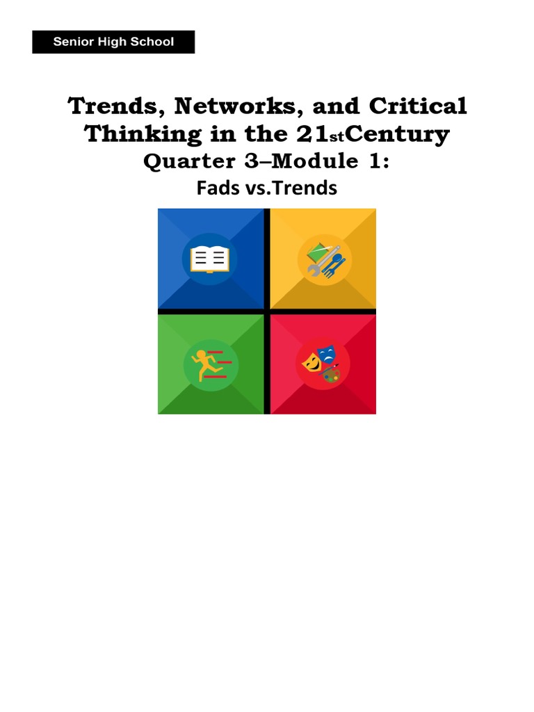 Trends Network and Critical Thinking in The 21st Century Q1 Week1 | PDF | Cost Of Living