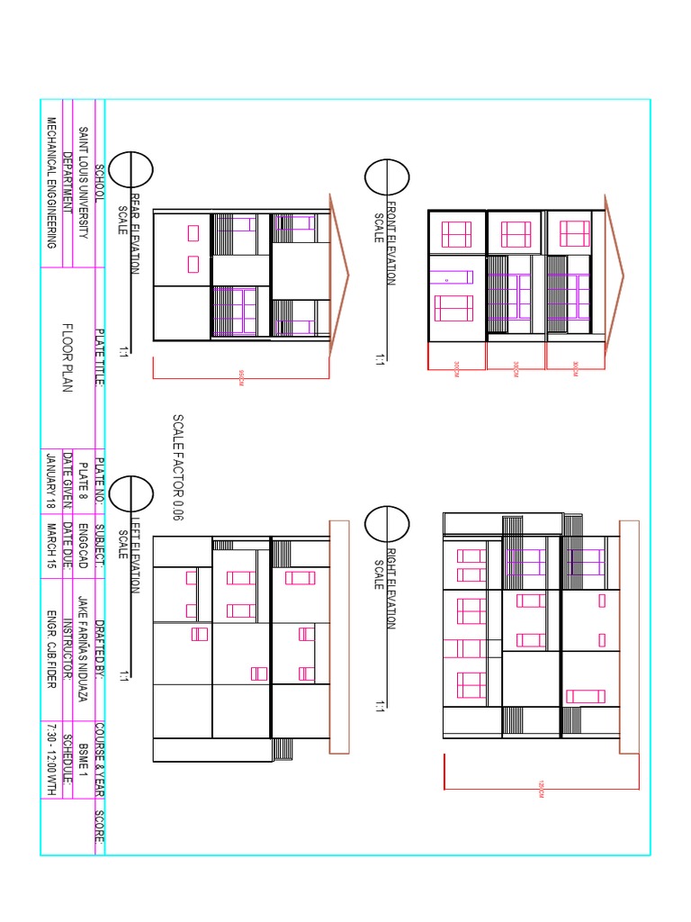 J - Niduaza - Enggcad Plate 8 PDF | PDF