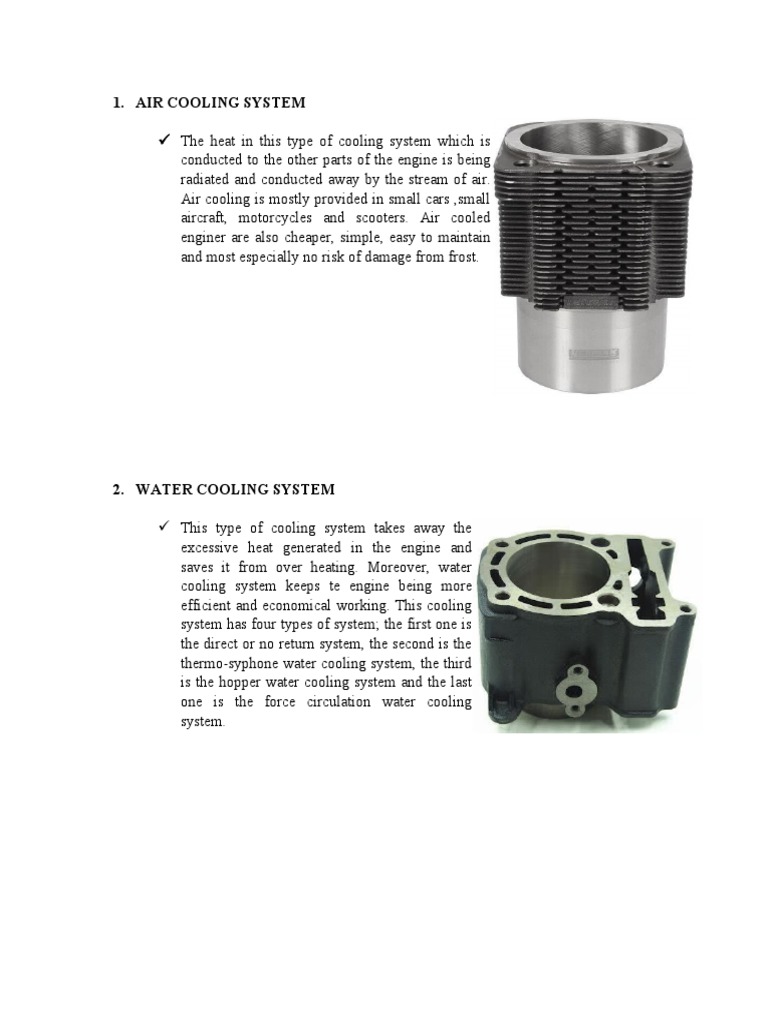 Air Cooling System | PDF