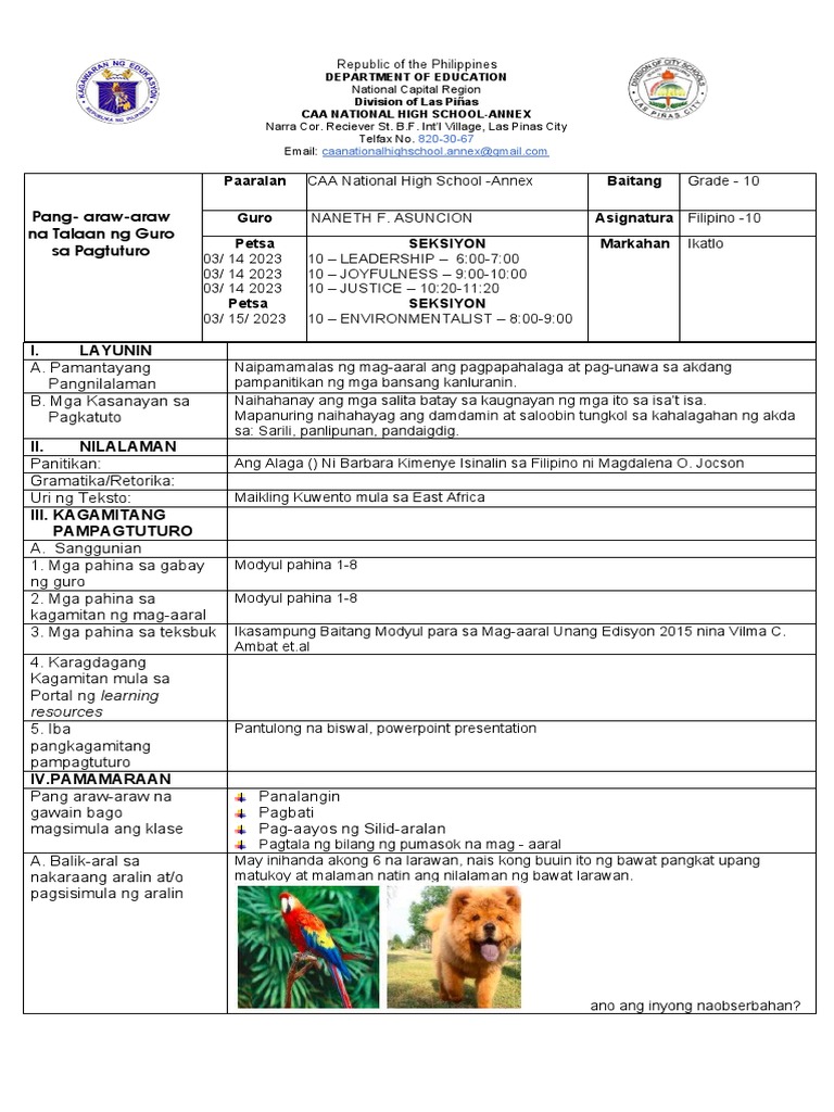 3rdq Ang Alaga | PDF