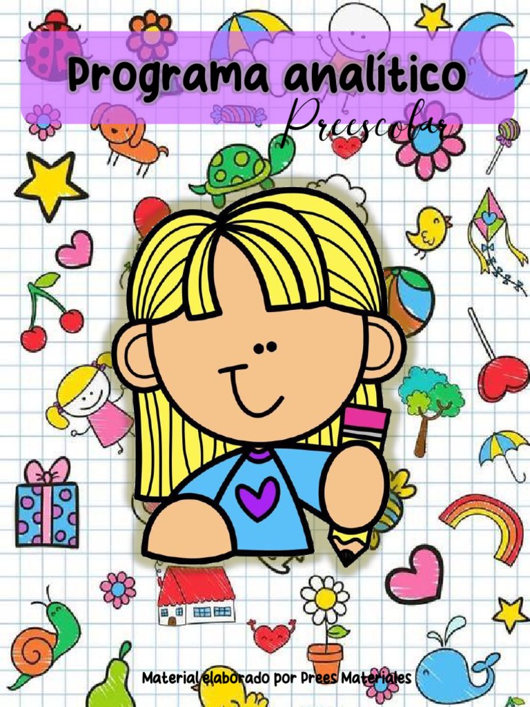Programa Analitico Ejemplo 3 PDF | PDF | Alimentos | Educación de la primera infancia