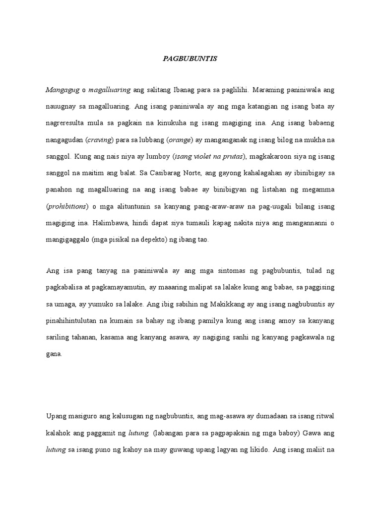Ibanag Research - Joaquin | PDF