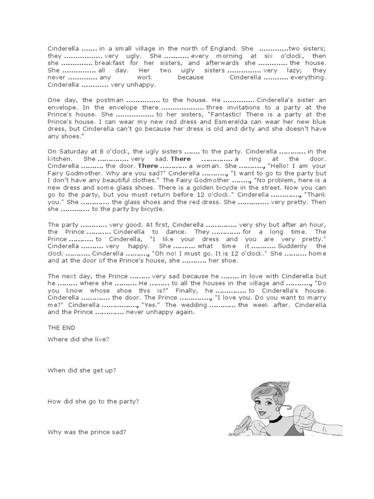 Simple Past Story Reading Comprehension Exercises - 121691 | PDF ...