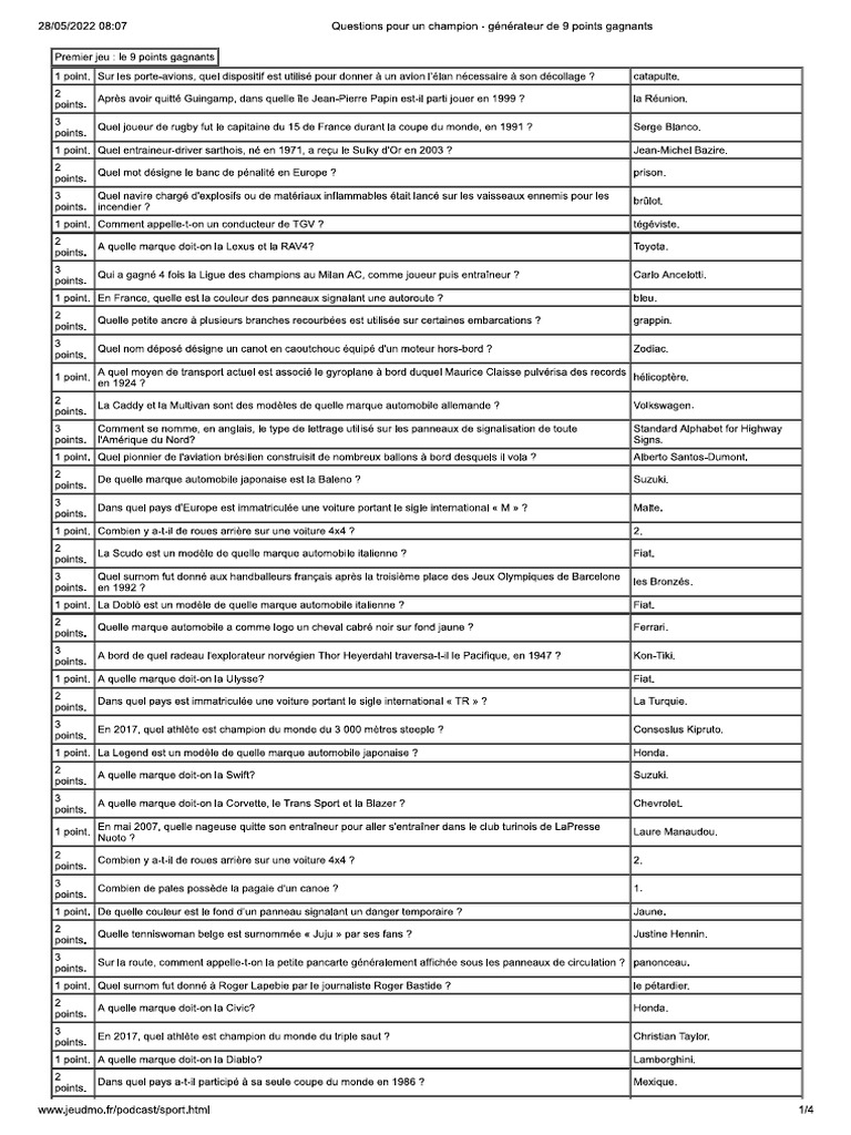 QP1C General 6 | PDF