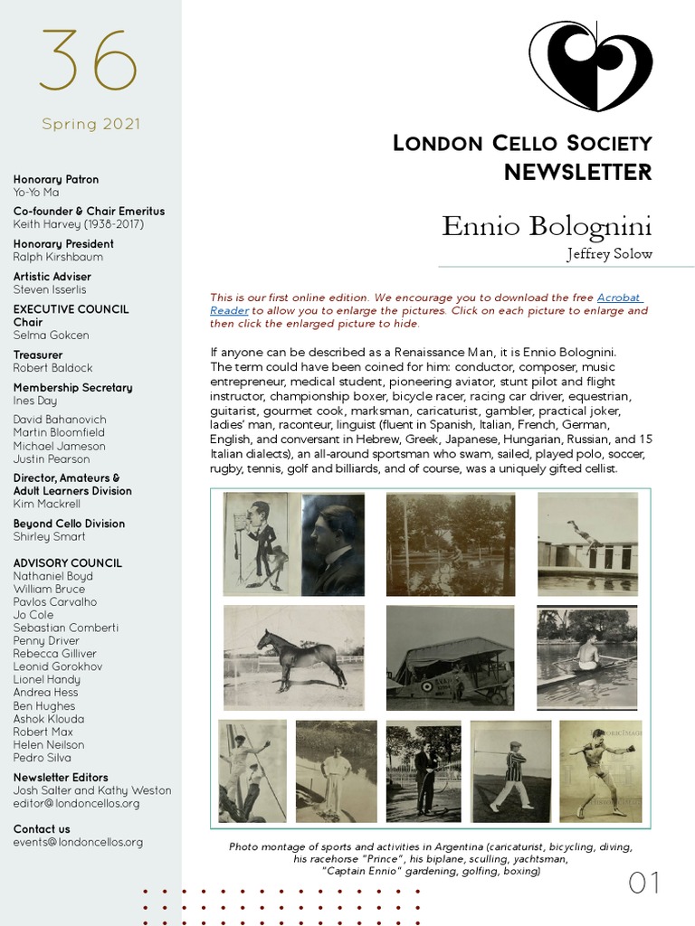 Ennio Bolognini: A Multifaceted Musician | PDF | Classical Music