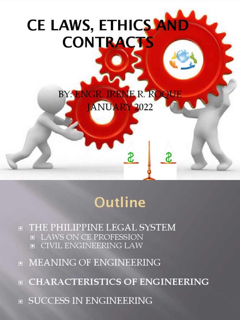 CE LAWS Introduction HCC PDF | PDF | Engineering | Profession