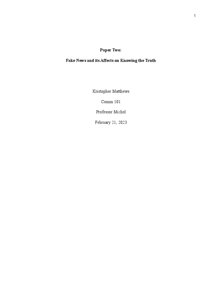 Paper Two Final Draft 1 | PDF | Social Media | Popular Culture & Media Studies